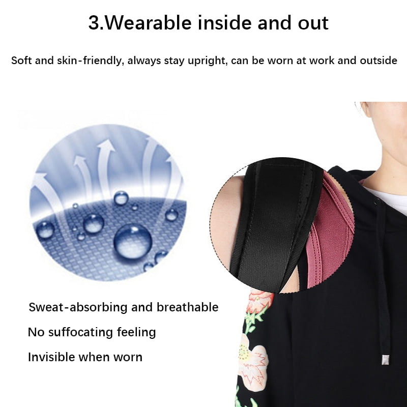 Adjustable Back Brace - Grey Cicada