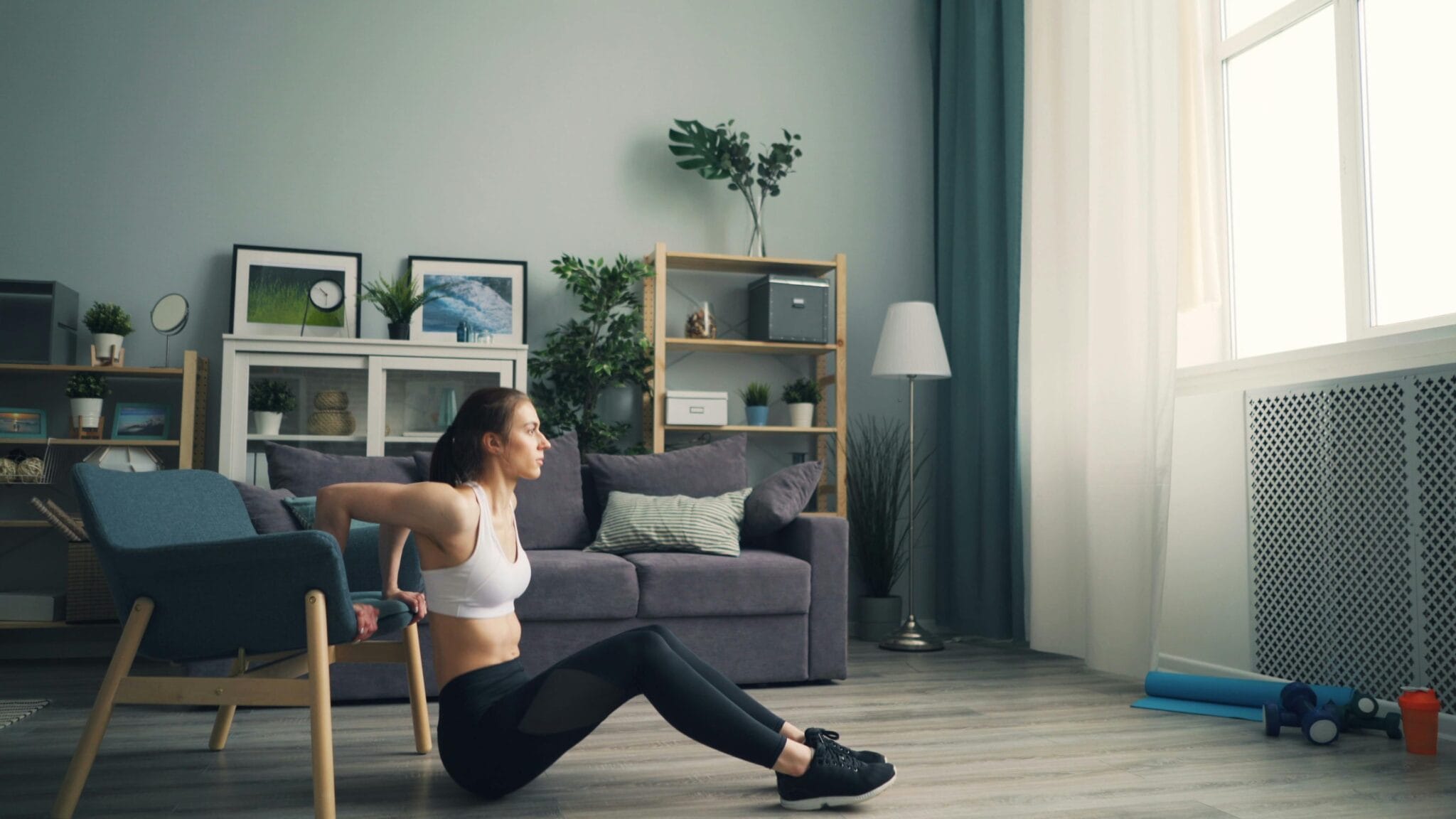 The "Lazy Girl" Workout: 10 Couch Moves That Tone Your Body While You Binge Netflix